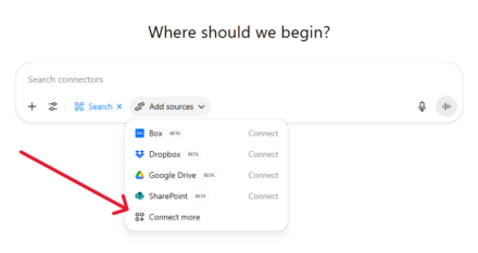 OpenAI ChatGPT Connectors